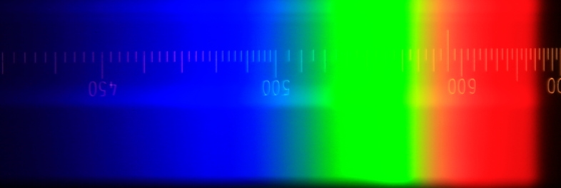 Vergleich Halogen- und LED-Spektrum